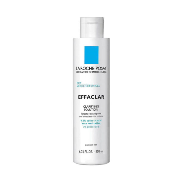 La Roche-Posay Effaclar Clarifying Solution with Salicylic Acid Acne ...